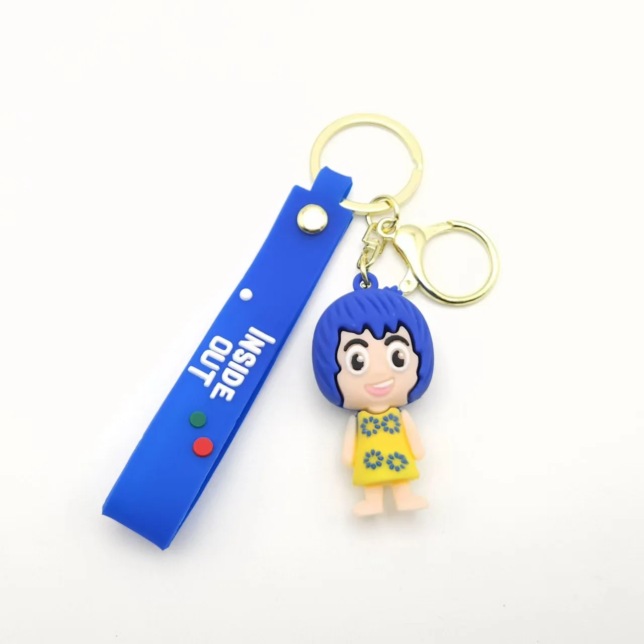 Eco-Friendly PVC Rubber 2D 3D PVC Keychains Cute Rubber Custom Logo Key ...