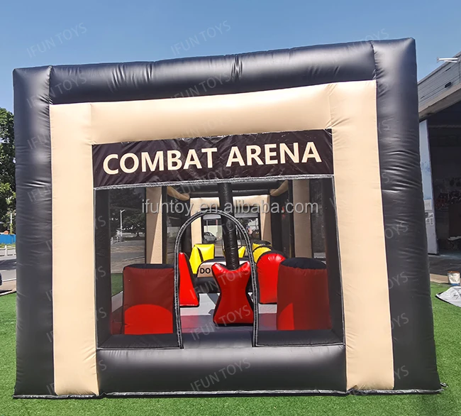 Outdoor Inflatable CS Paintball Field - Battle Zone Arena