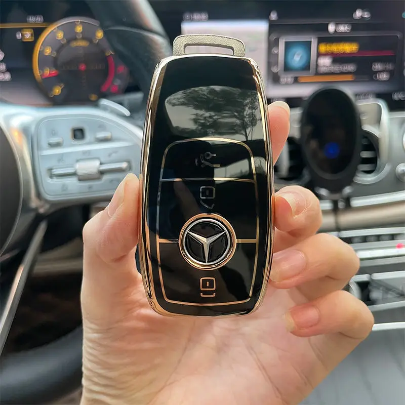 For 2021 Mercedes Key Case Female New C- Class E300l/a200l/glc/c260l ...