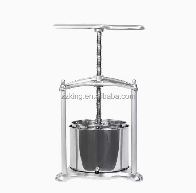 Stainless Steel Manual Juicer - DIY Apple Orange Carrot Juice Maker