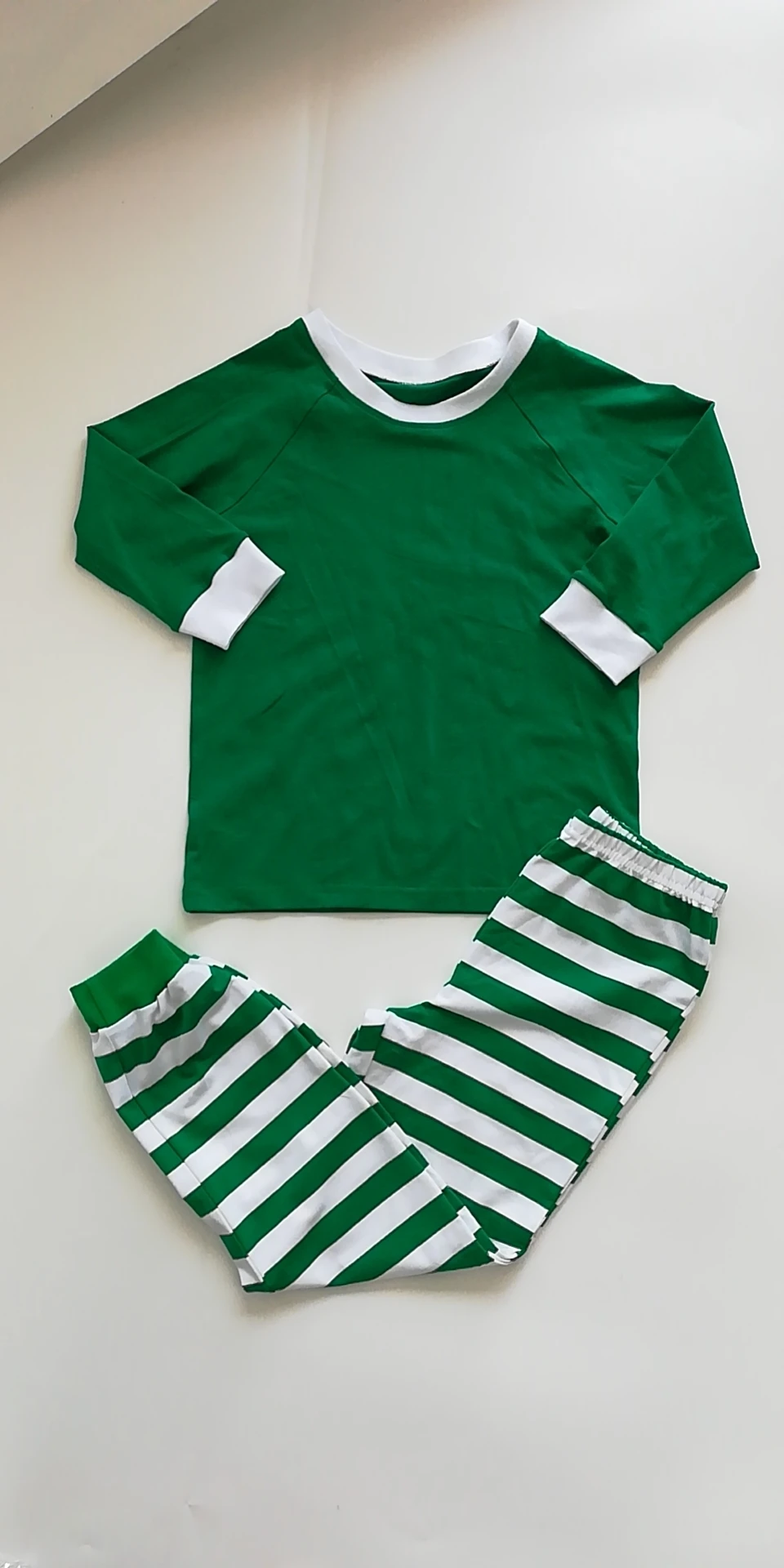 Custom Polyester Sublimation Blanks Kids Pyjamas Personalised Christmas ...