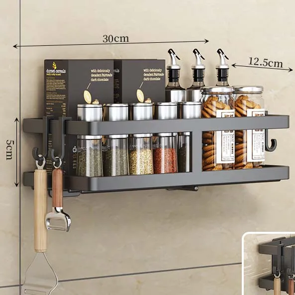 Stainless Steel Kitchen Wall-mounted Storage Rack - Buy Storage Dish ...