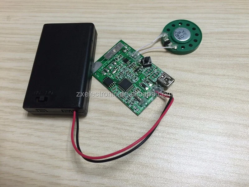 Voice Message Box Playback Module Clear Sound DIY for Stuffed Animals ...