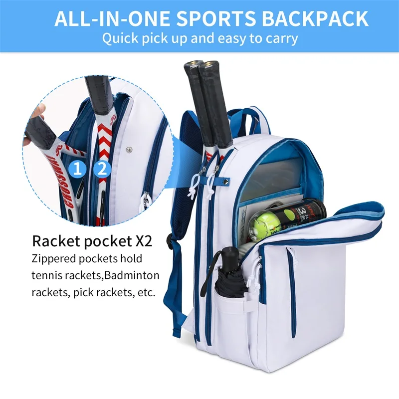Outdoor Fashion Portable Soft Large Unisex Table Tennis Backpack - Buy ...