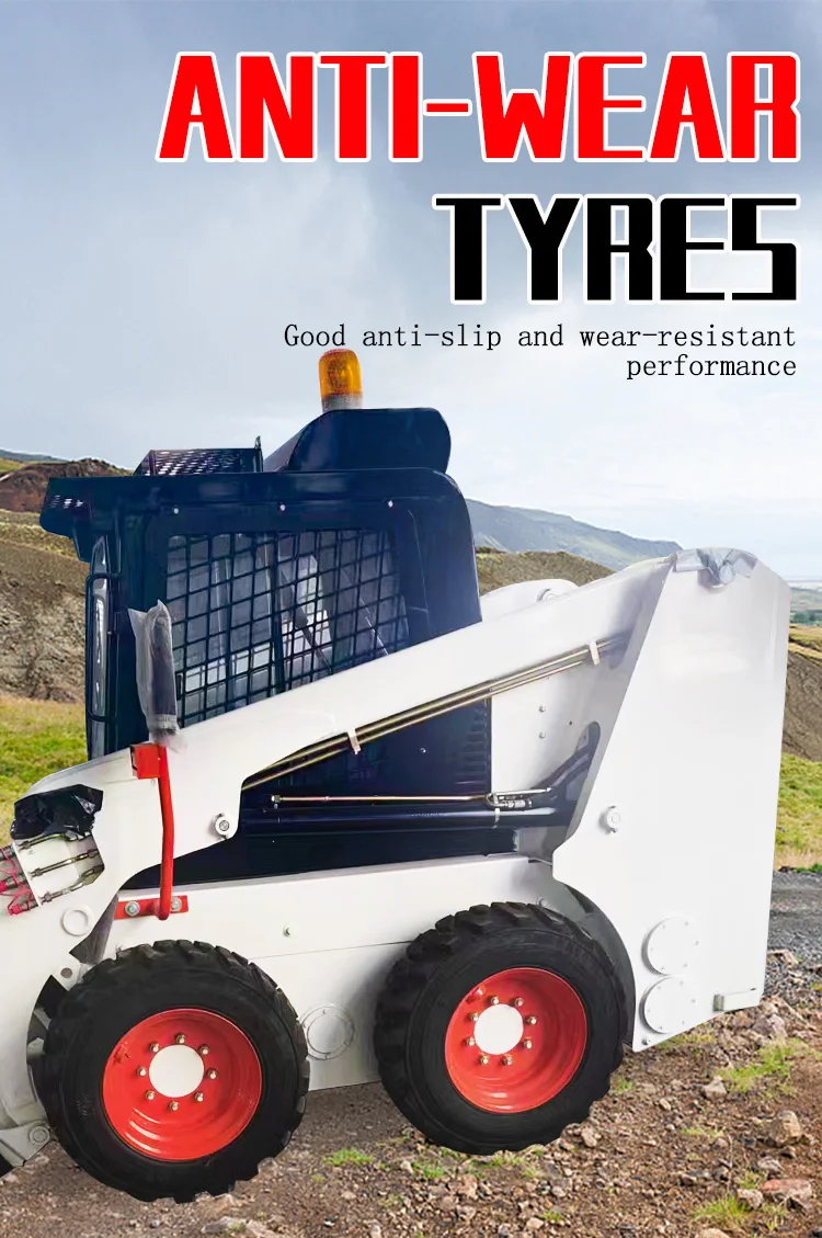 Chinese Manufacturer Compact Tracked Bucket Loaders 400kg Crawler Skid ...