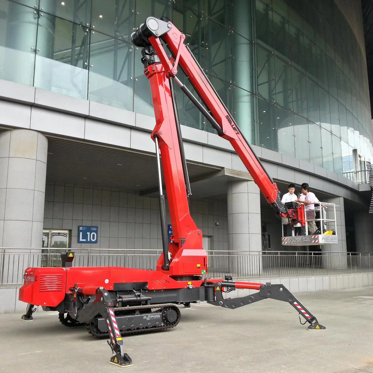 Articulating Track Man Lift Spider Boom Track Lift Aerial Articulated ...