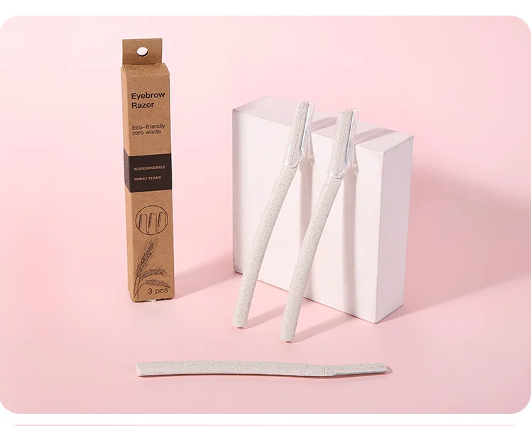 One Time Eco Friendly Wheat Straw Razor - Biodegradable Twin Blade