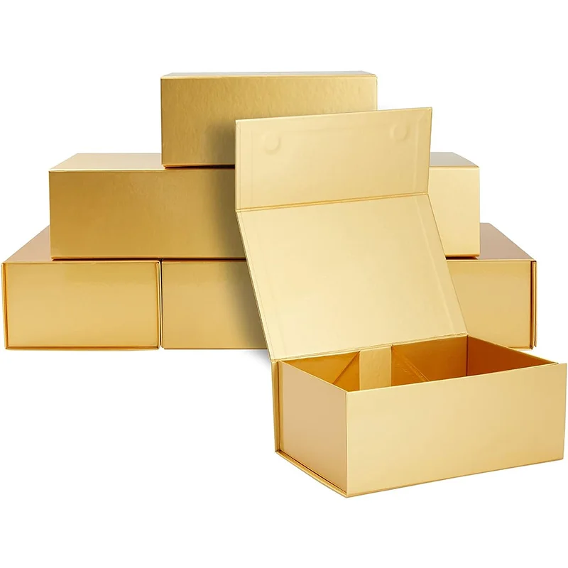 Custom FoldableCollapsible Gift Box Folding Cardboard Gift Box luxury ...