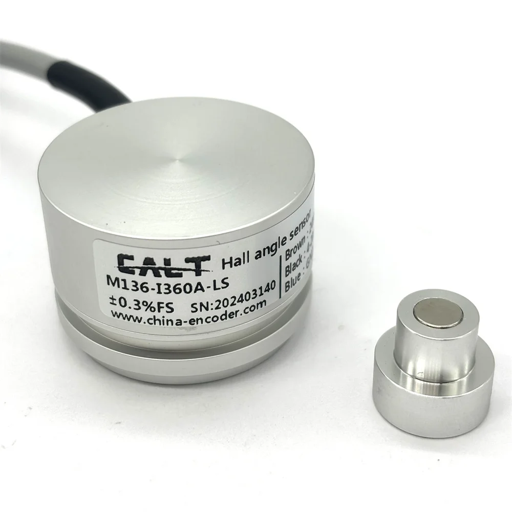 Calt Hall Angle Sensor 24v Power Supply 4-20ma Output For Industrial ...