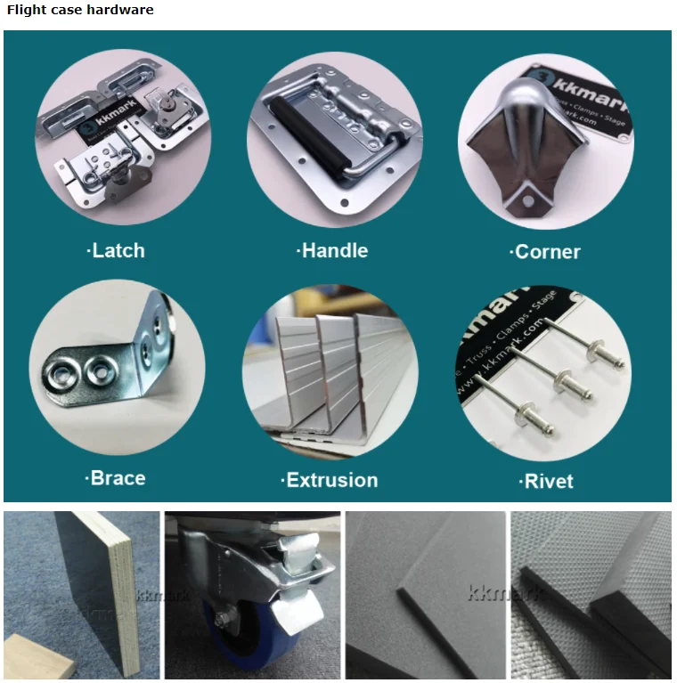 Kkmark Control Tower DJ Stand - Pioneer CDJ 3000 & Denon SC6000