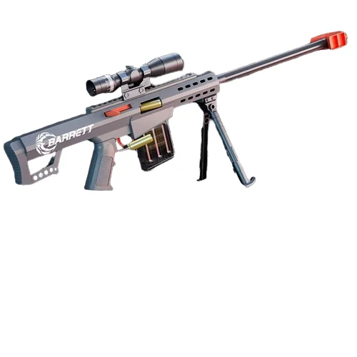 Oversized Barrett soft bullet gun Sponge Foam Soft bullet Sniper toy ...