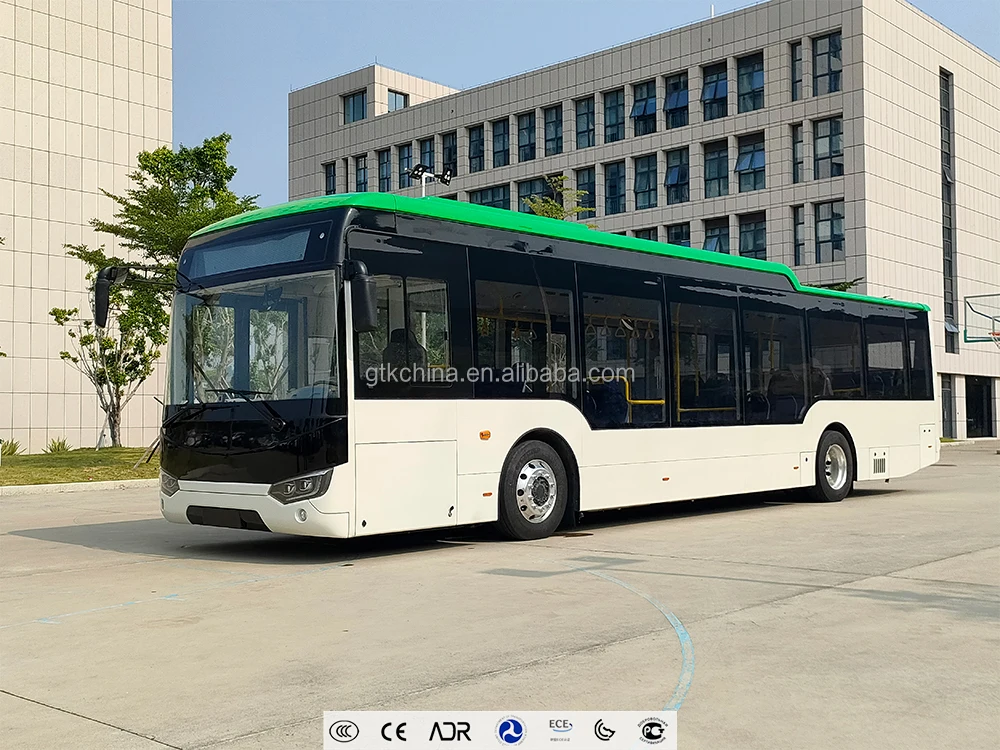 12m 35+1 Seats Automatic Electric City Bus 30-40 Seater Electric Luxury ...