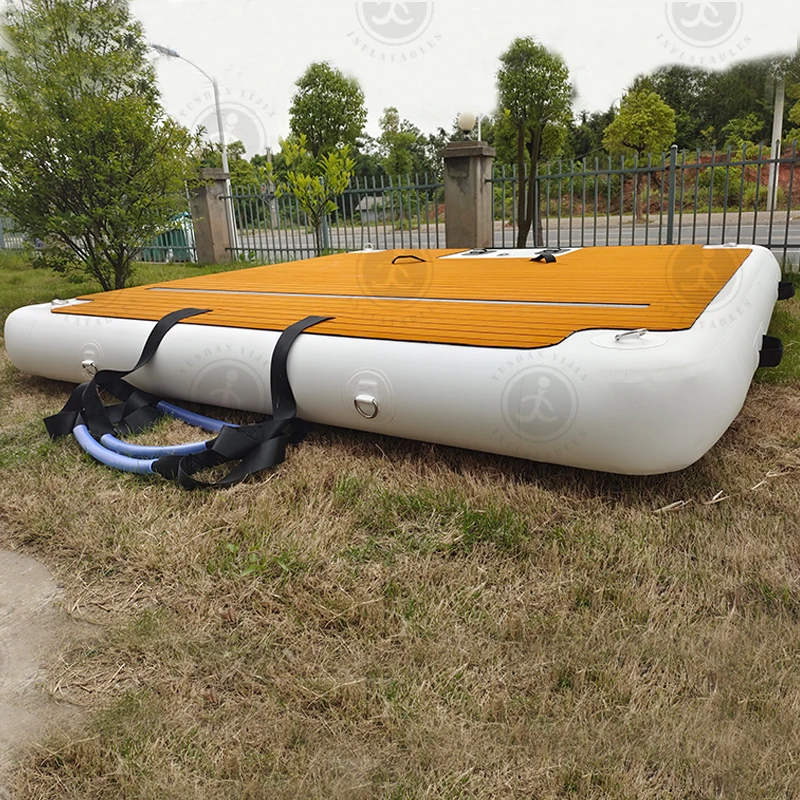 Inflatable Yacht Dock Platform Docking Pontoons Platform Jetski ...