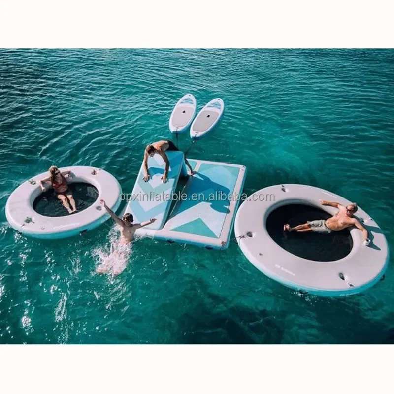 Custom Inflatable Pool Floats Swimming Pool Toys Net Lounger Hang Out ...