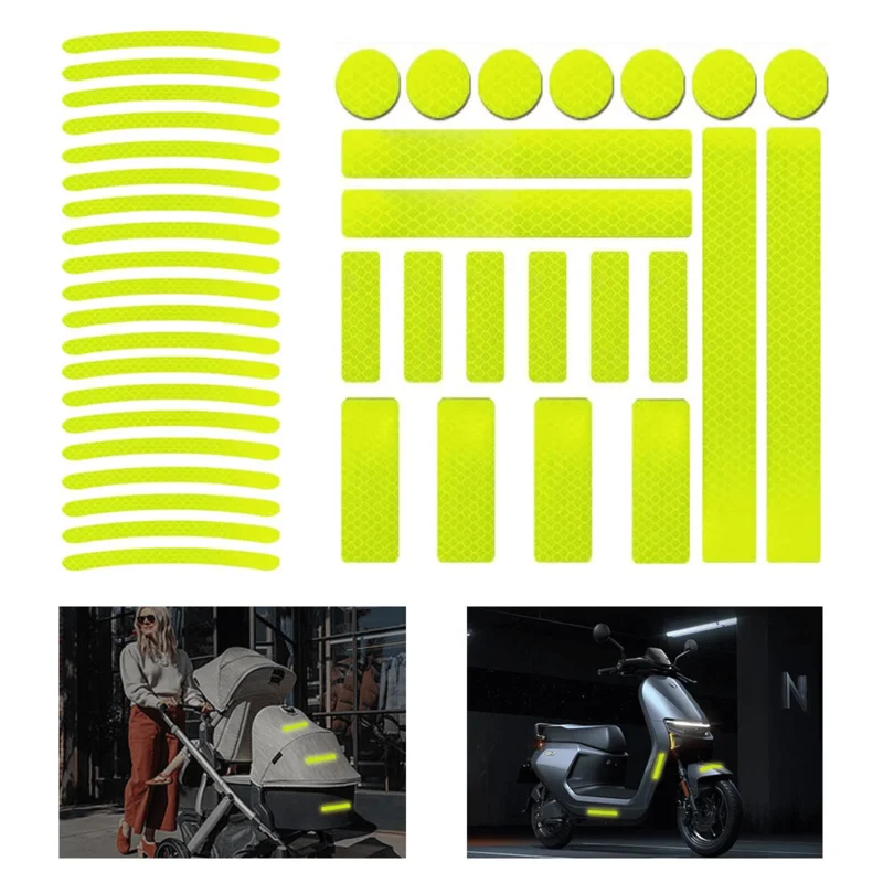 Reflective Custom Logo Reflector Bicycle Cycle Bike Motorcycle Tyre ...