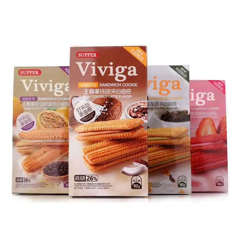 Yixinfoods Sandwich Ice Cream Biscuits Crispy Sweet Sandwiched ...