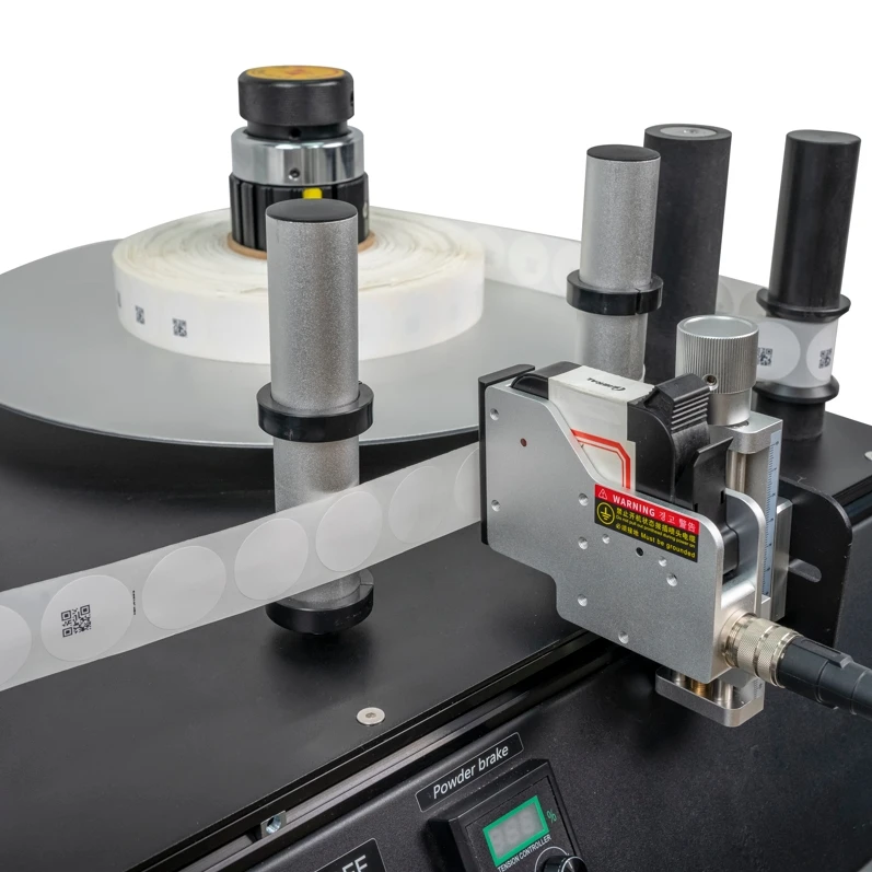 High Speed Portable Winding Sticker Coding Machine DOCOD OEM/ODM XF40 ...