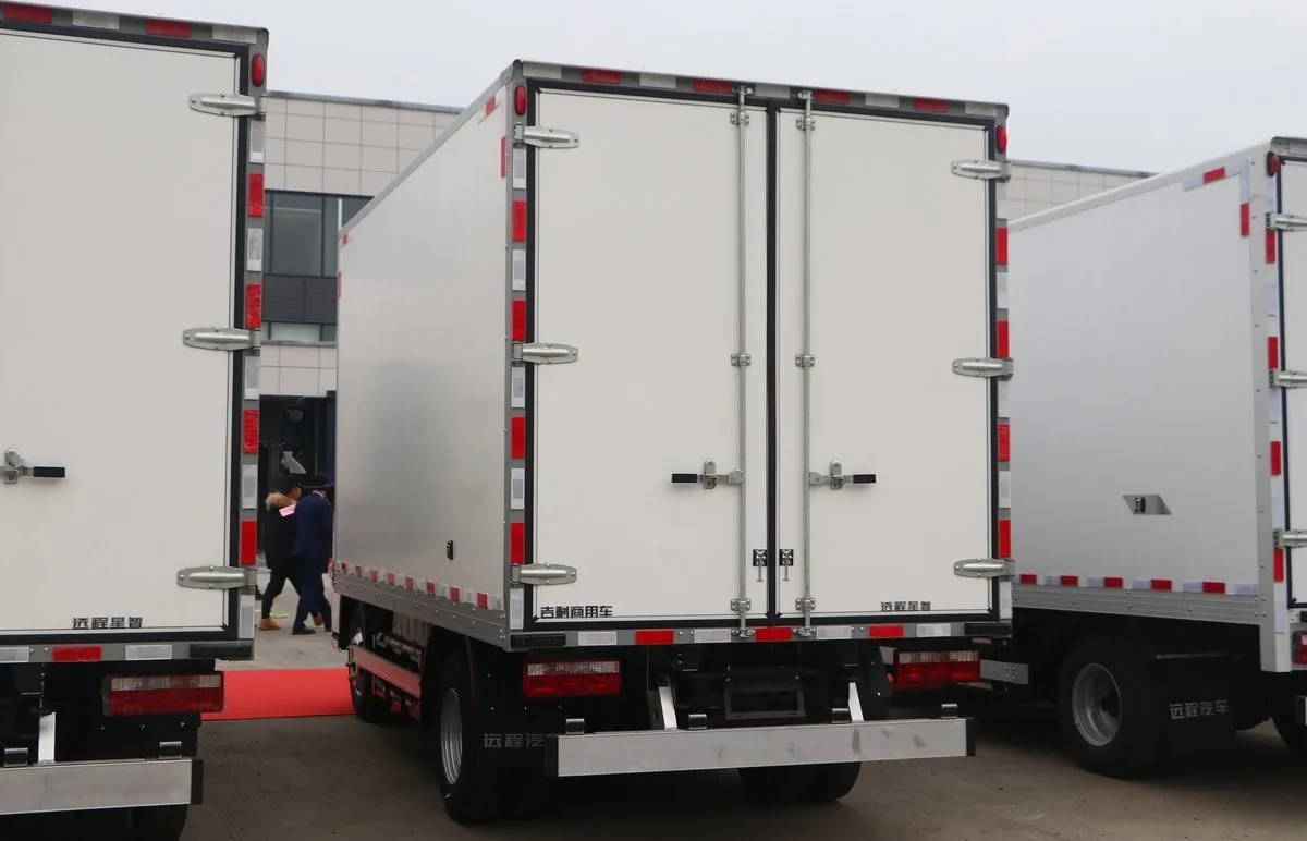 106.95 Kwh Geely Farizon H8e New Electric Van Truck Catl Battery 4x2 ...