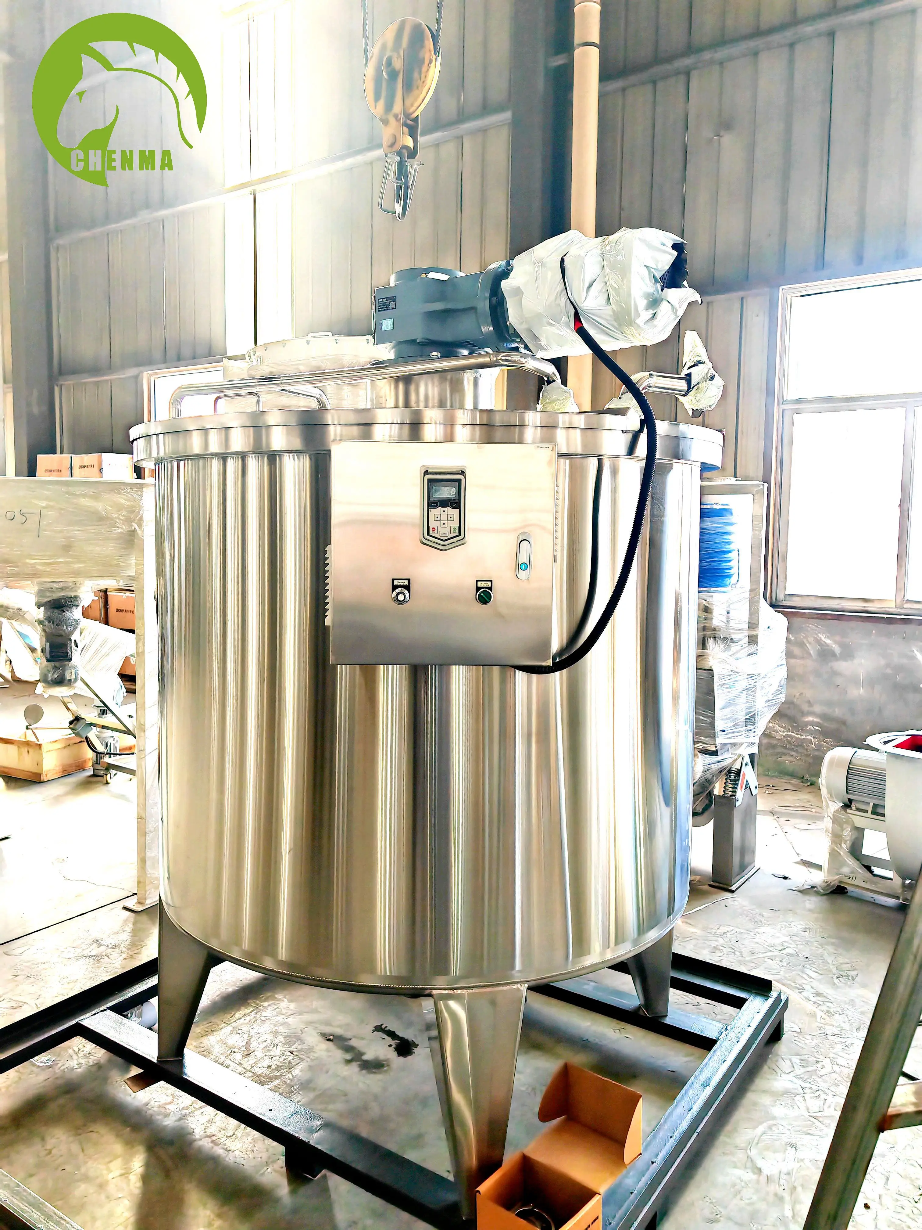 20M3 Stainless Steel Chemical Mixing Tanks with Agitator