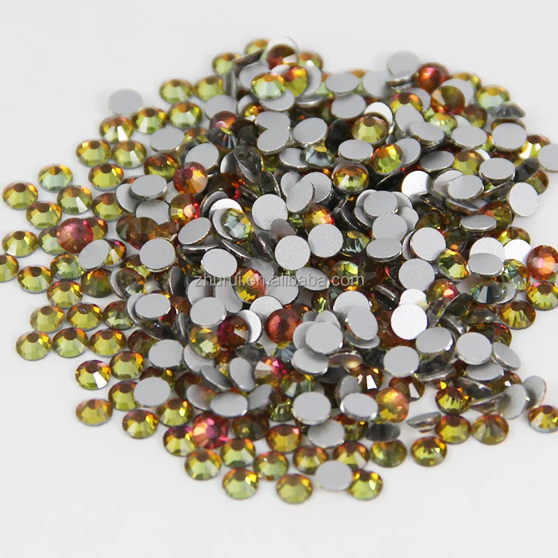 Ss6 Ss8 Ss10 Ss12 Ss16 Ss20 Neon Rhinestones Glow In The Dark Flat Back ...