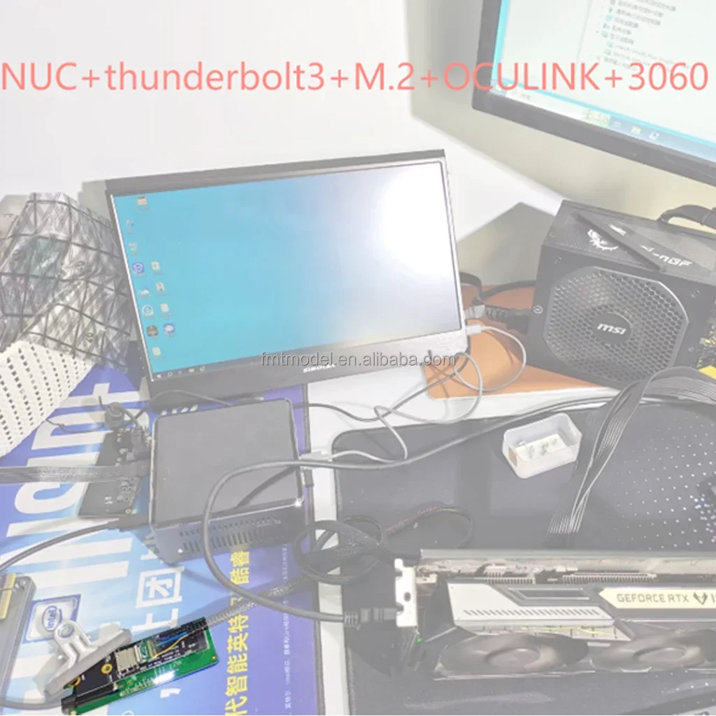 Oculink EGPU Case M.2 Nvme - Expand Laptop Graphics Power