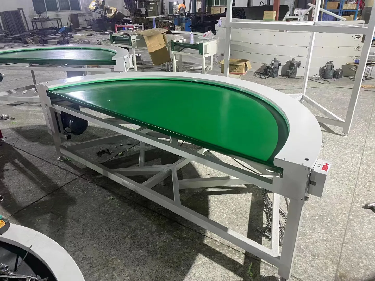 Elevator Assembly Line Conveyor Belt Conveyor Flat Belt Conveyor - Buy ...