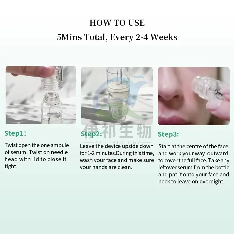 Professional Micro Needling Ampoules Microinfusion System Dermalheal ...