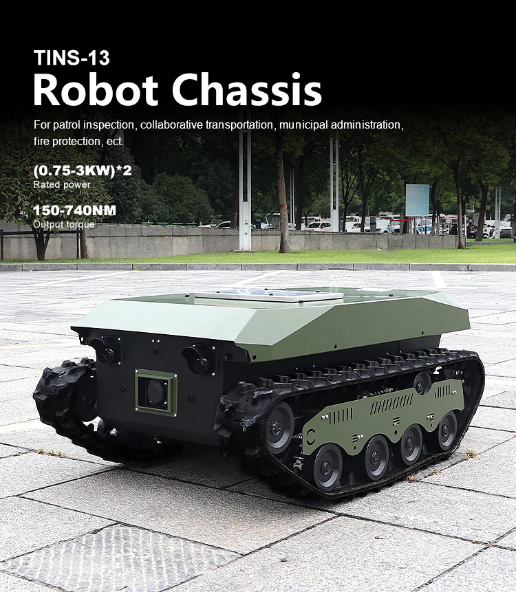 Robotic Crawler Chassis Robot Tank Tracks Moving Platform Chassis With ...