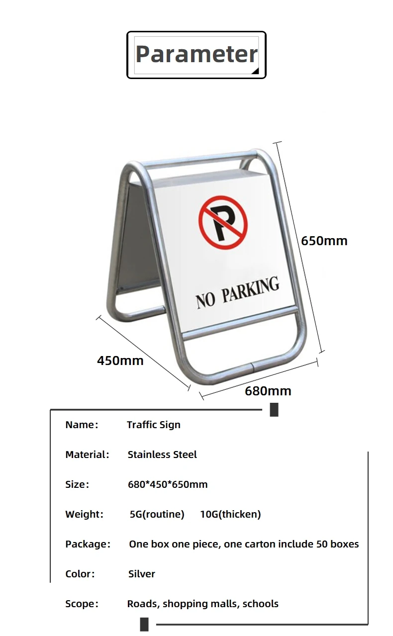 Road Traffic Signs Stainless Steel Durable Traffic Sign Columns For ...
