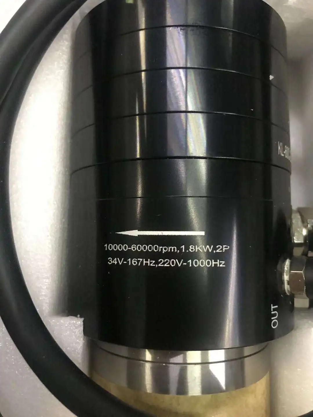 Ball Bearing 60000rpm PCB Routing Spindle for CNC Drilling