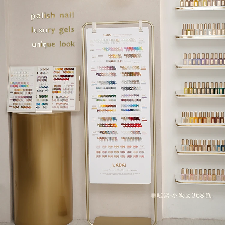 Korean style Hot Sale Ladai 368 Colors Nail Gel Polish Set Nail Salon ...