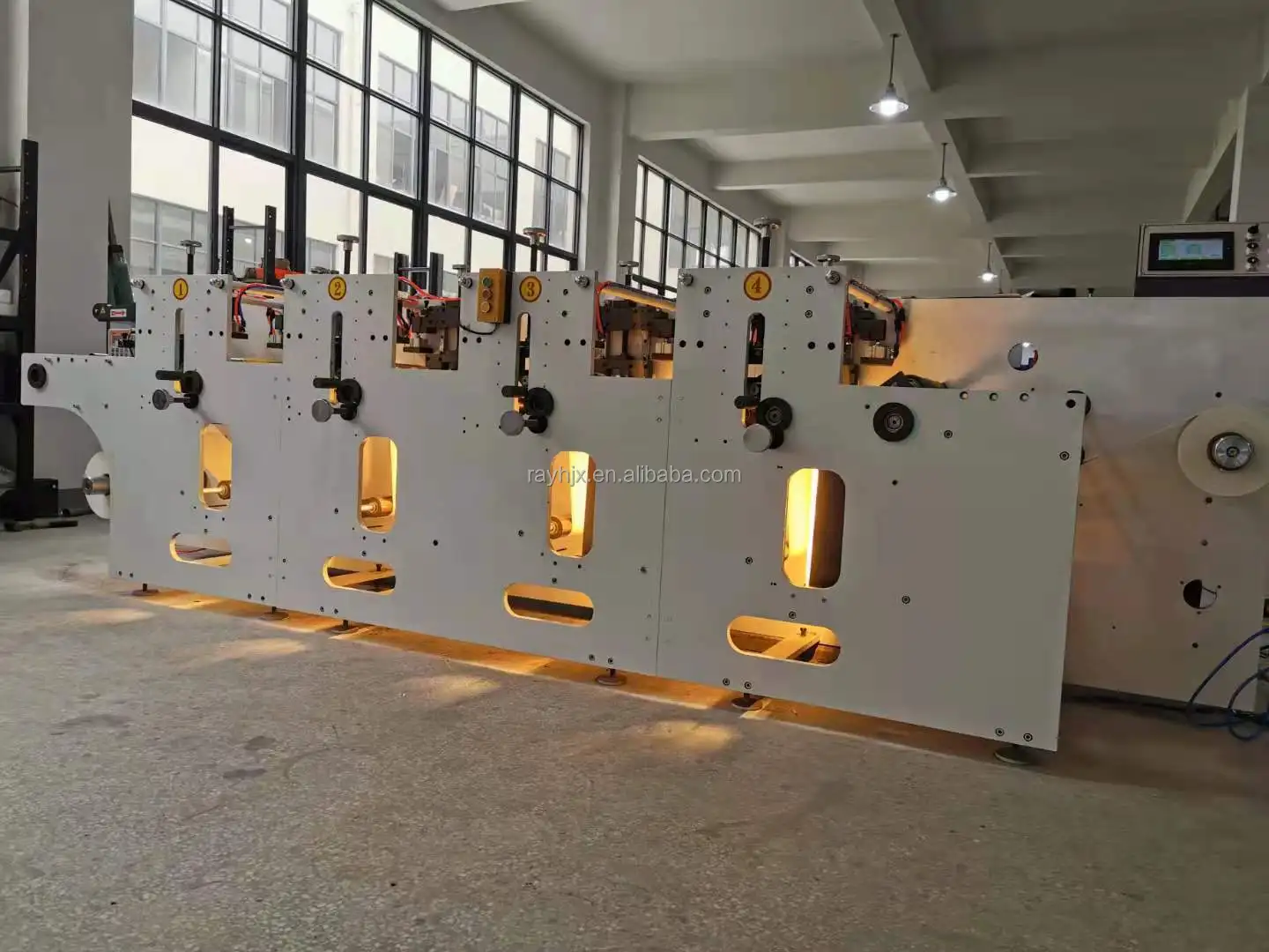Narrow Web Flexo Printing Machine for Label Stickers