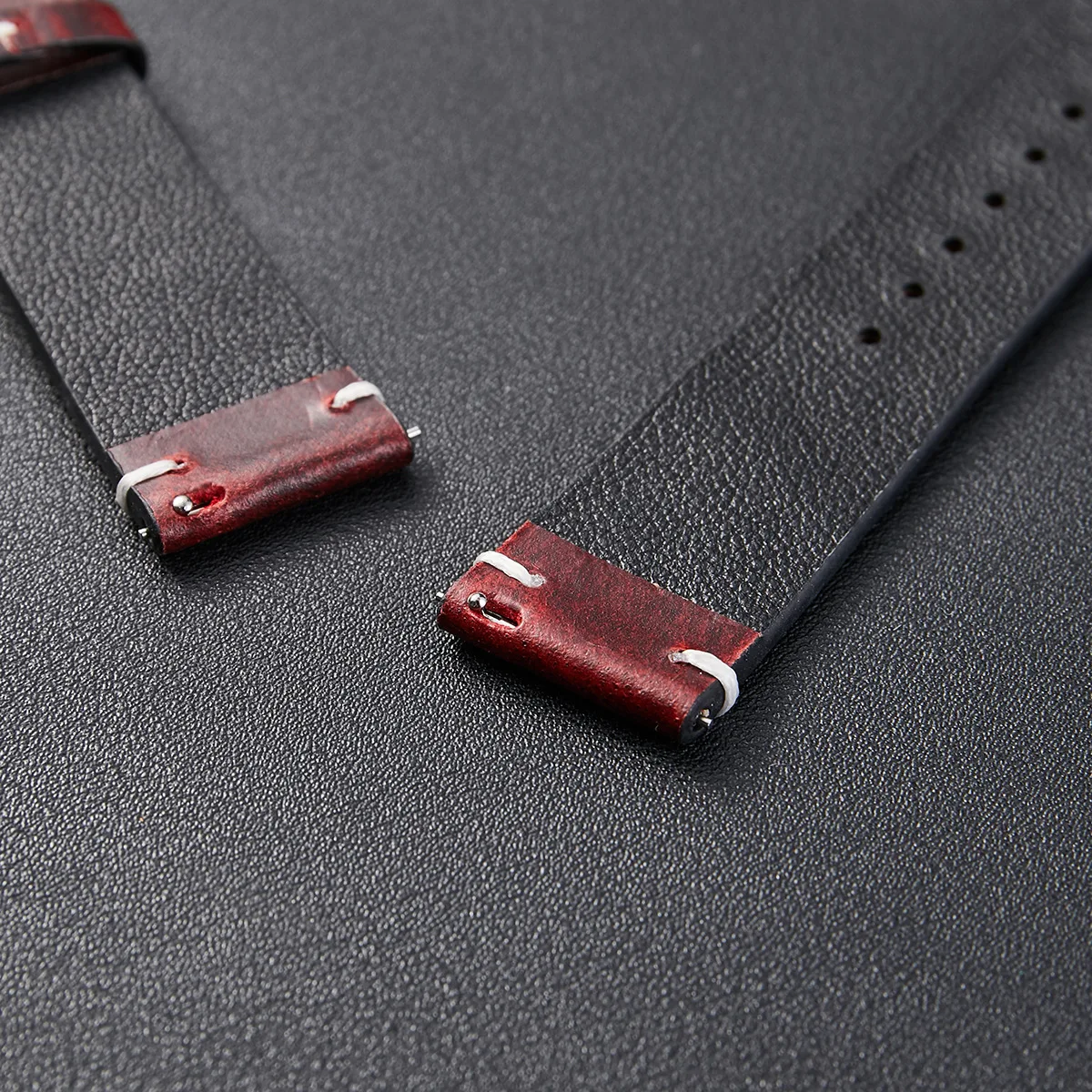 Swstrap Leather Watch Straps Smart Watch With Heart Rate Monitor Wide ...