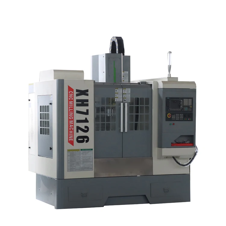 Mini Xh7126 Cnc Machining Center High Precision Vertical Metalworking Machine Gsk Control System ...