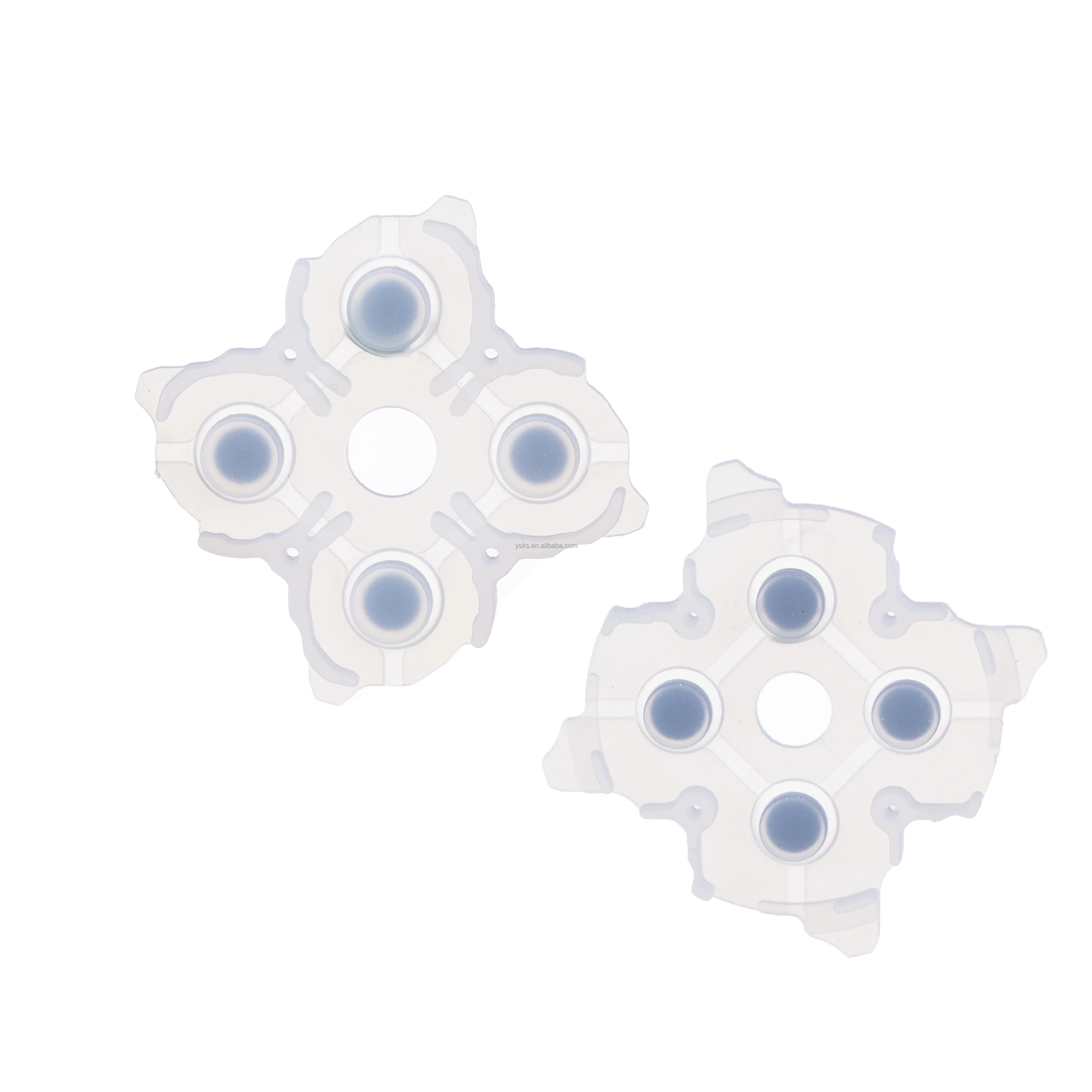 Silicone Conductive Rubber Adhesive Button Pad for PS5