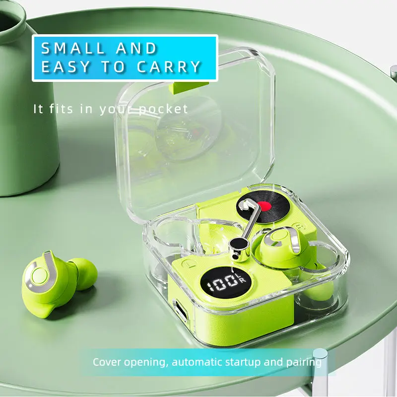 Factoryoriginal Tws Earphone Wireless Led Audifonos Auriculares Crystal ...