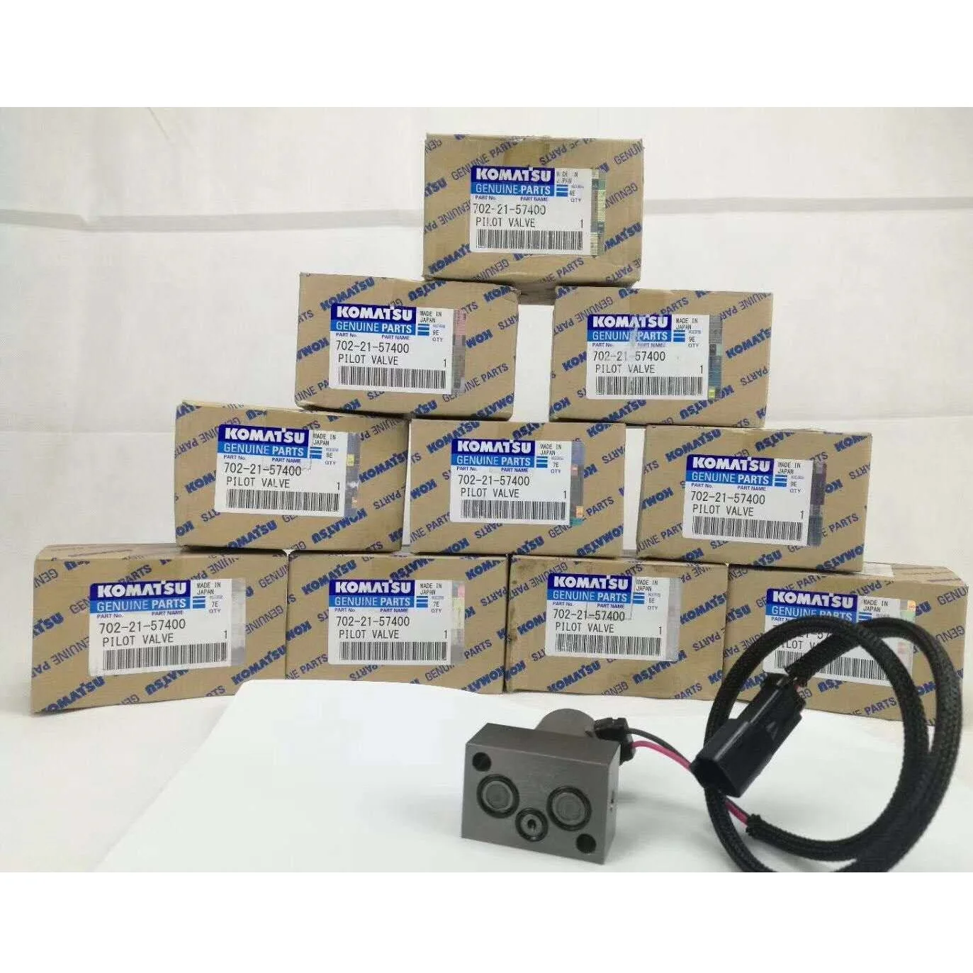 Genuine Excavator Hydraulic Pump Solenoid Valve 702-21-55901| Alibaba.com