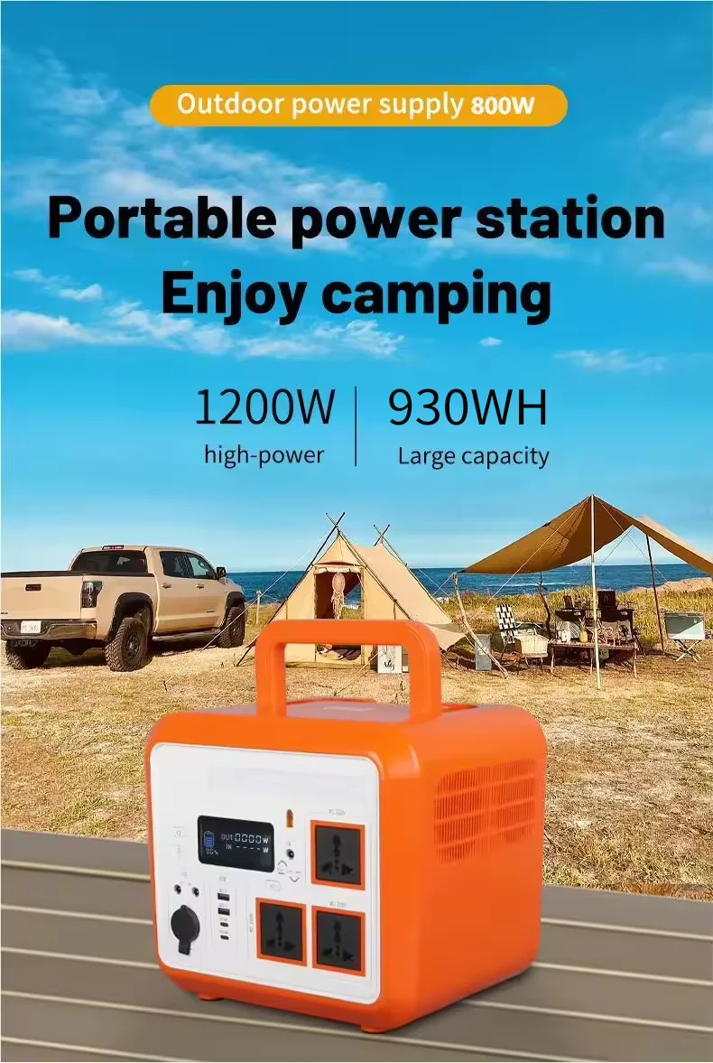 Renepoly Energy Oem Lithium Lifepo4 600w 1200w 1500w Battery Power Bank Camping 110v220v Solar ...