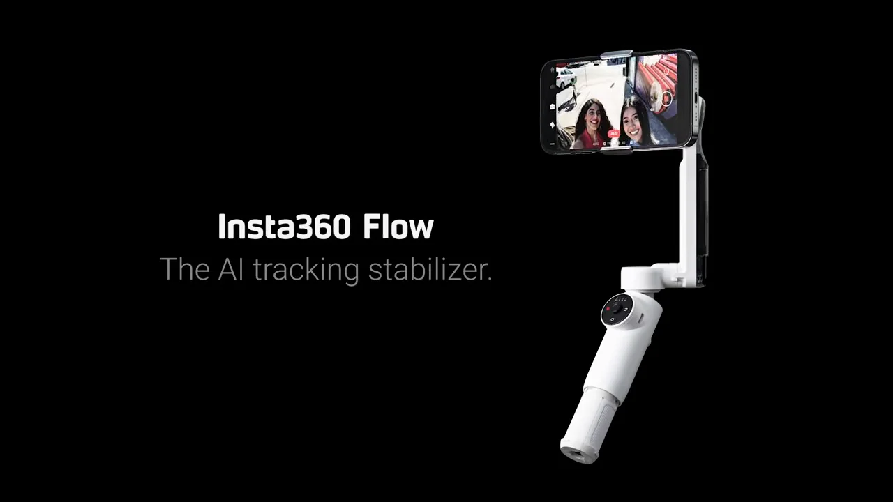 Insta360 Flow Creator Kit Ai Tracking Smartphone Stabilizer Handheld 3 Axis Gimbal Selfiestick ...