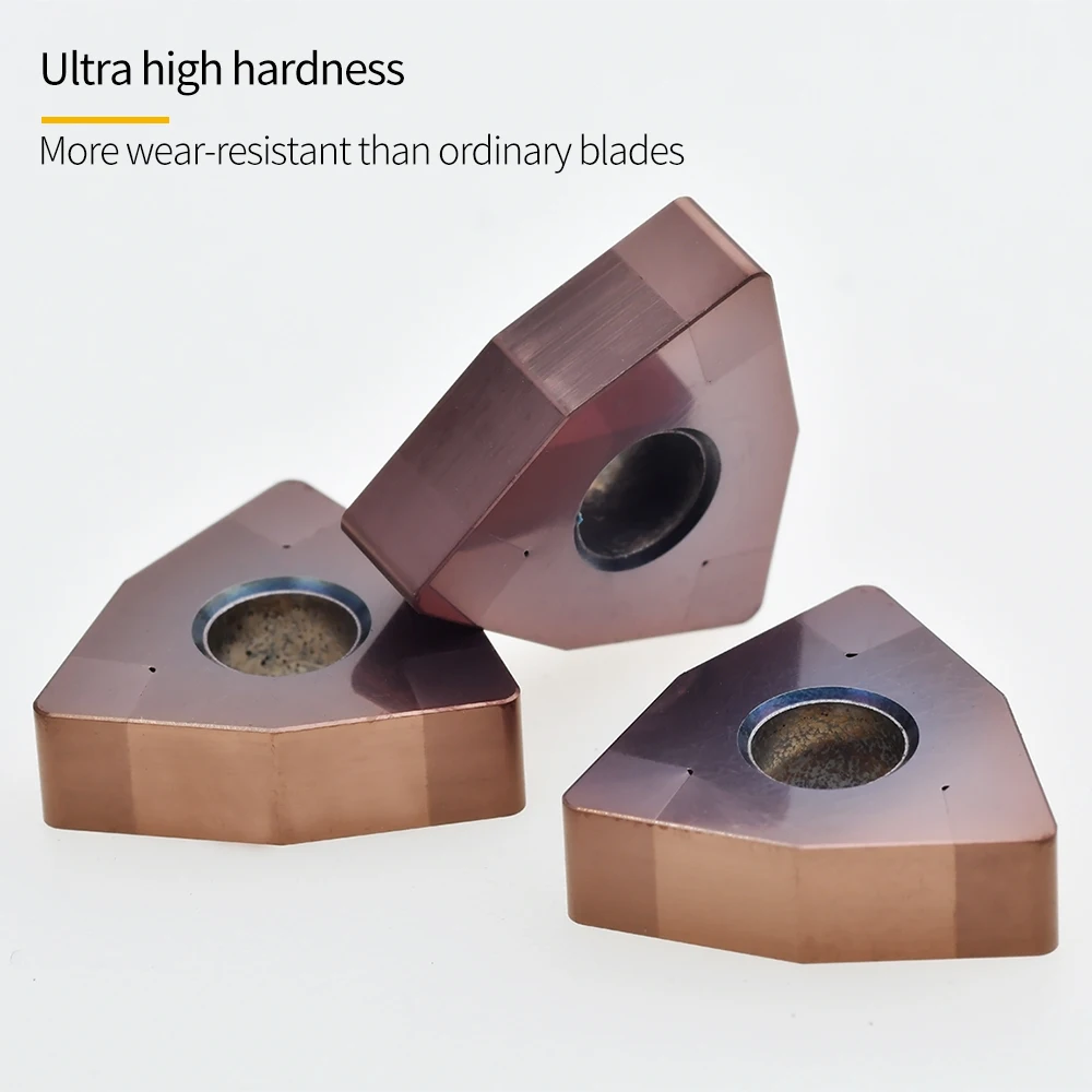 Custom Cnc Lathe Turning Inserts Inserts Wnga160408 Pcd Cbn Diamond Carbide Inserts For Hard