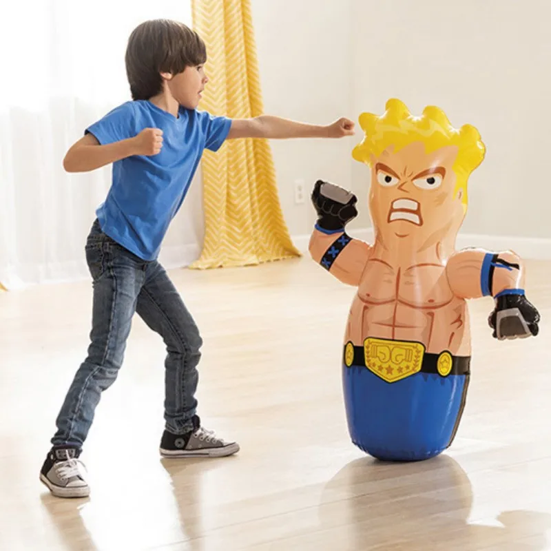 Yongrong Factory Doll Does Not Fall Children's Inflatable Toys 3d ...
