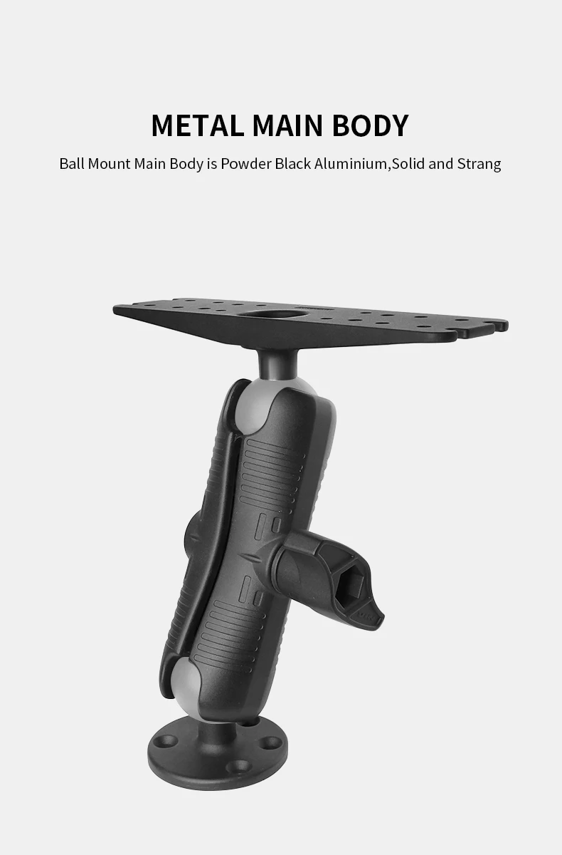 Marine Electronics Mount with Medium Arm Compatible with Garmin ...