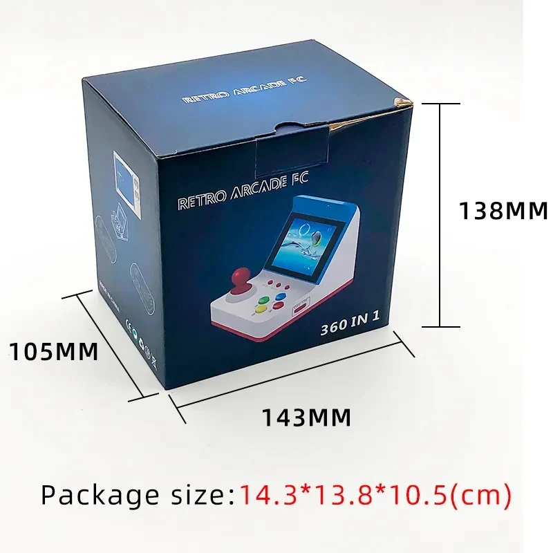 A6 8 Bit Mini 360 Fc Classic Games Console Wholesale Double Tv Connect ...