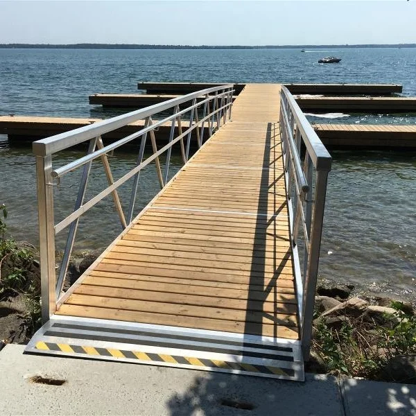 Custom-designed Aluminum Structures Aluminum Gangway For Marinas Docks ...
