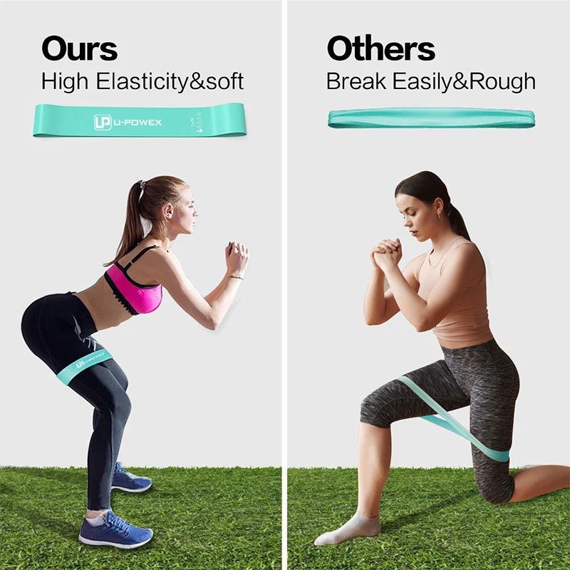 Custom Printed Mini Resistance Loop Bands Fitness Bands Resistance ...