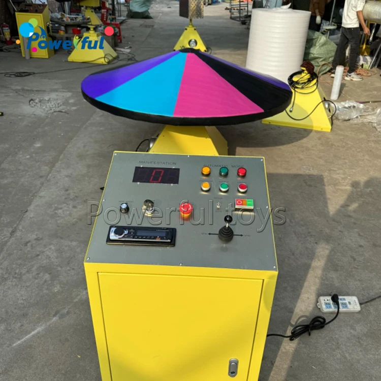 Festival Sport Mechanical Wipe Out Turntable Game Attractive Kids and ...