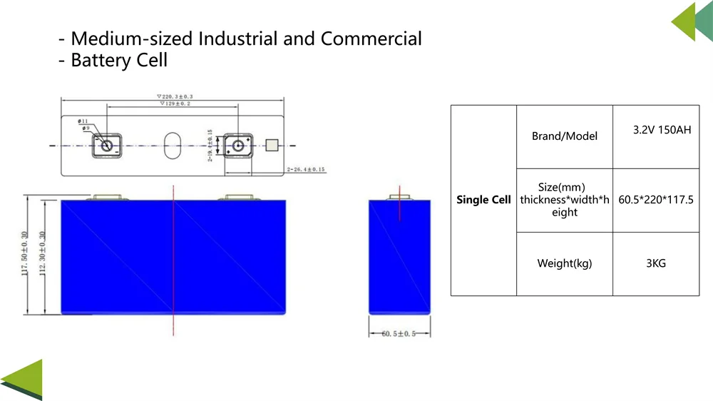 Iparwa Commercial And Industrial Ess 50kw 100kwh Lithium Ion Battery ...