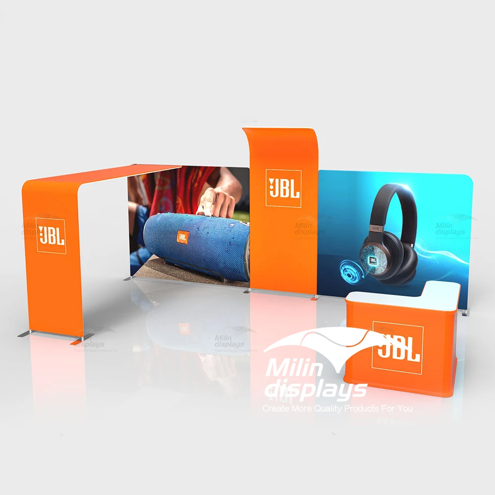 Portable Trade Show Displays Backdrop Stand Walls Modular Exhibition ...