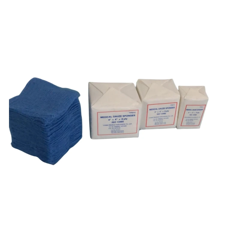 Non-sterile And Sterile Gauze Compress Sponge Disposable Medical ...