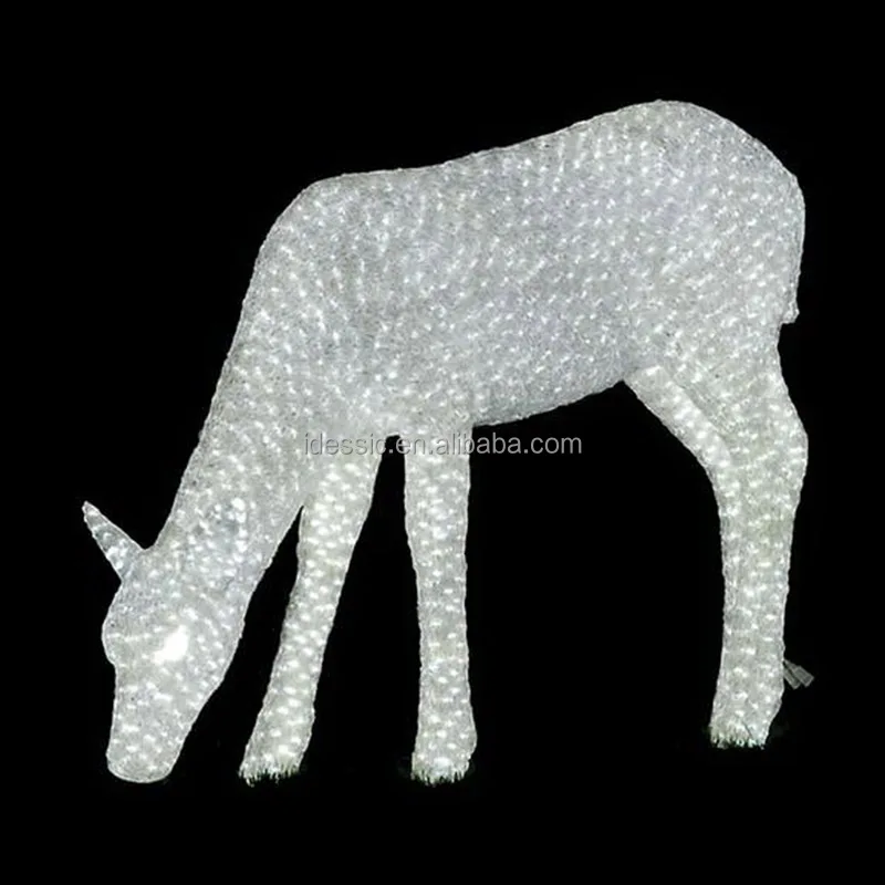 Outdoor 3d Large Lighted Illuminated Camel Animal Sculpture Displays ...